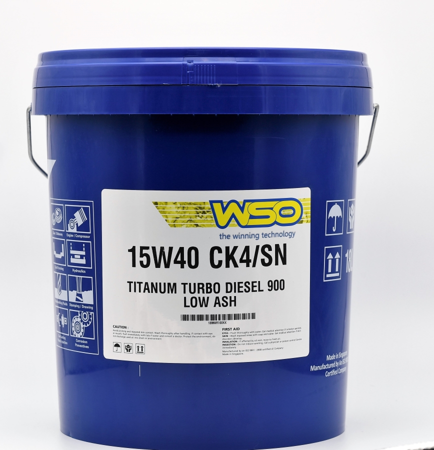 WSO ENGINE OIL 15W40 CK4/SN - WSOil